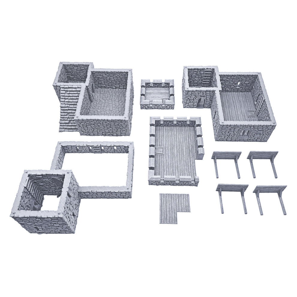 Norman Stone Fort | EnderToys Terrain