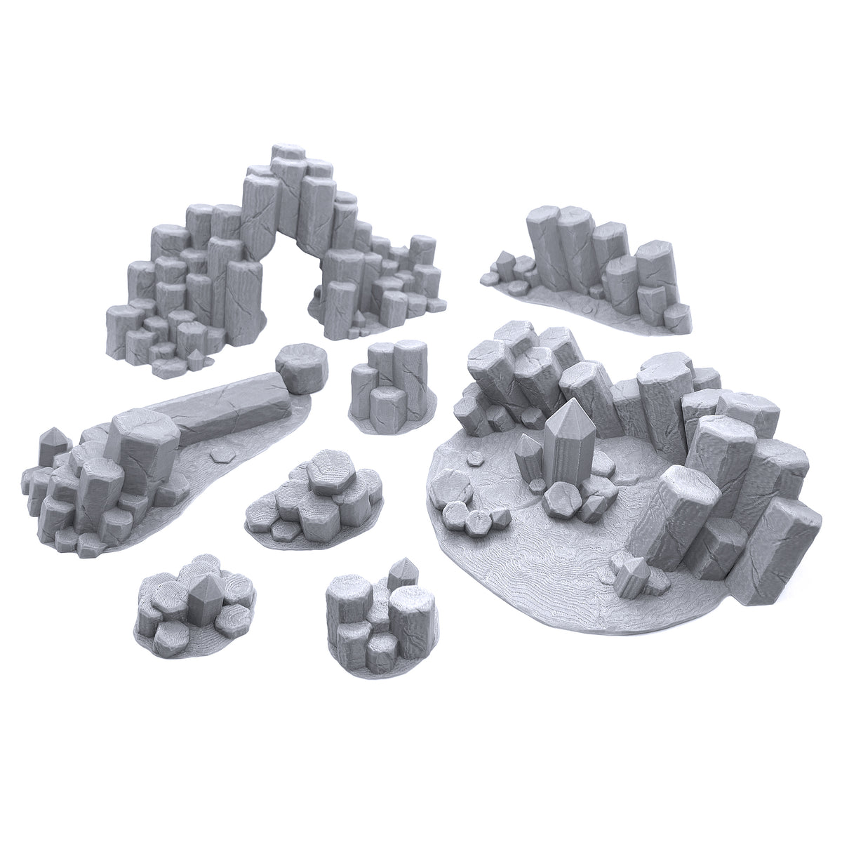 Hexagon Rock Formations | EnderToys Terrain