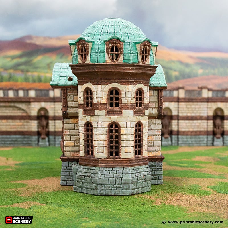Halfling City Guildhall | EnderToys Terrain