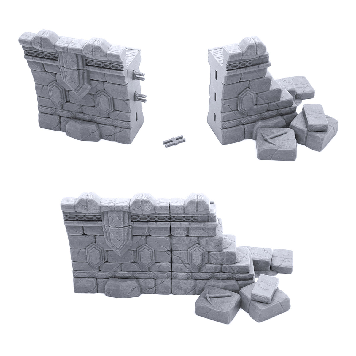 Dwarf Settlement Walls | EnderToys Terrain