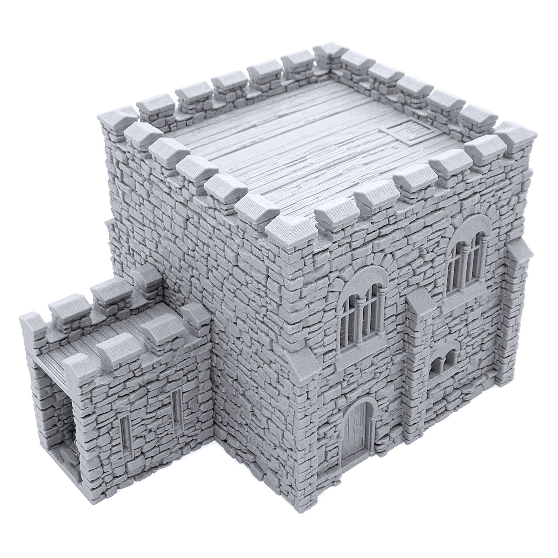 Norman Square Keep | EnderToys Terrain