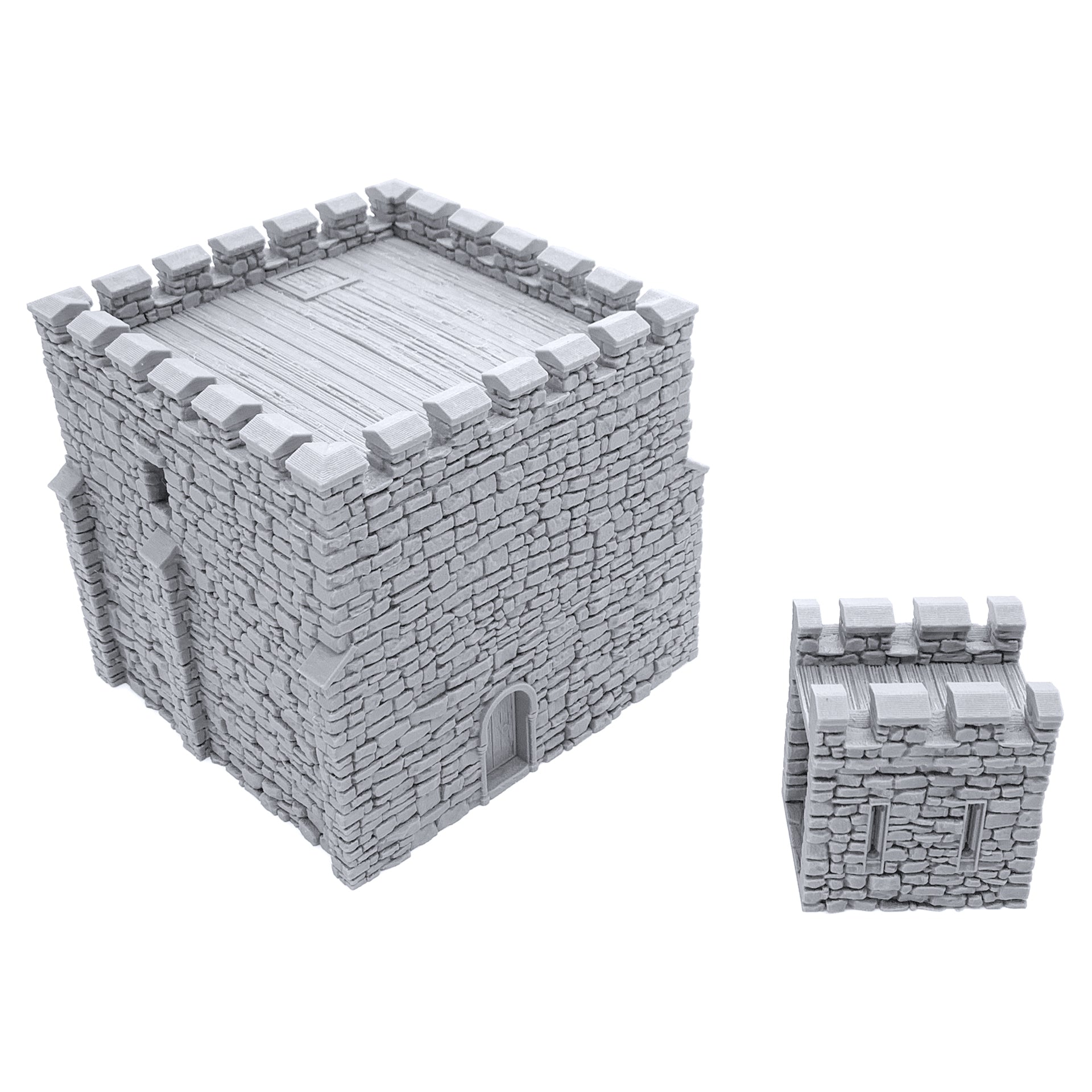 Norman Square Keep | EnderToys Terrain