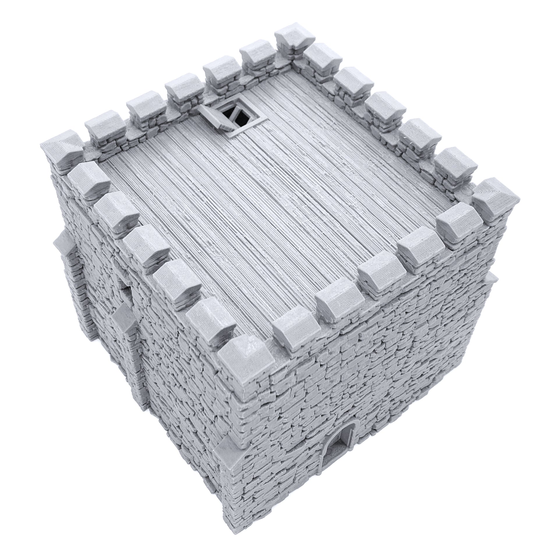 Norman Square Keep | EnderToys Terrain