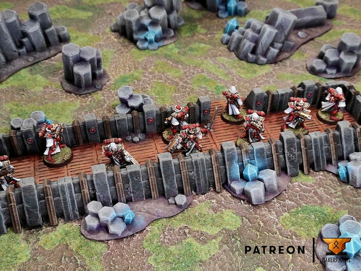 Planetary Outpost Trenches (Part 1 of 3) | EnderToys Terrain